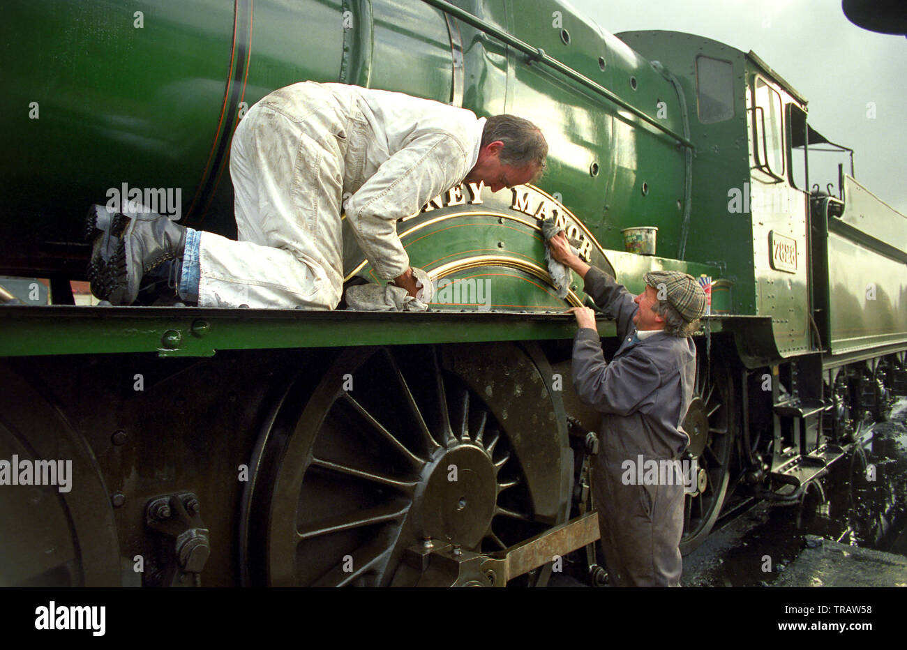 West Somerset Steam Railway, Minehead, Somerset, England. Volunteers ...