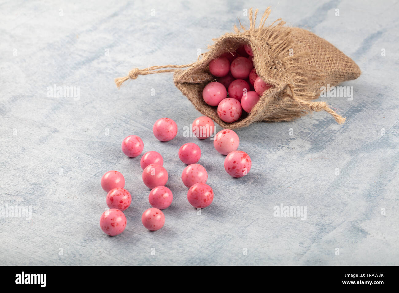 Pink Candy Chickpeas; Roasted chickpeas covered in chocolate, fruit ...