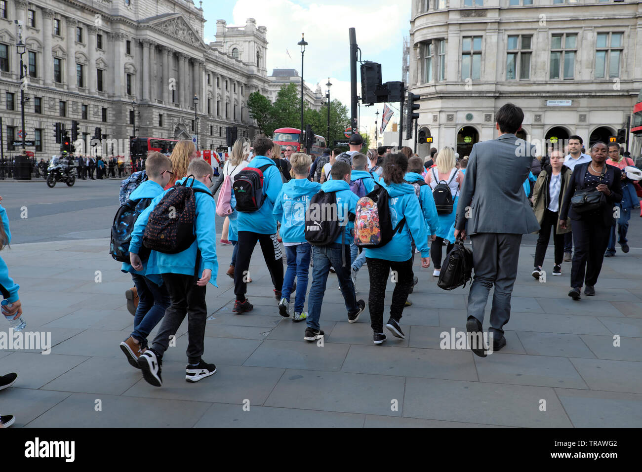 Children In School Uniform Walking High Resolution Stock Photography ...