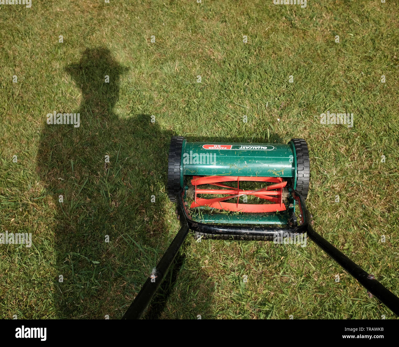 Hand mower hi-res stock photography and images - Alamy