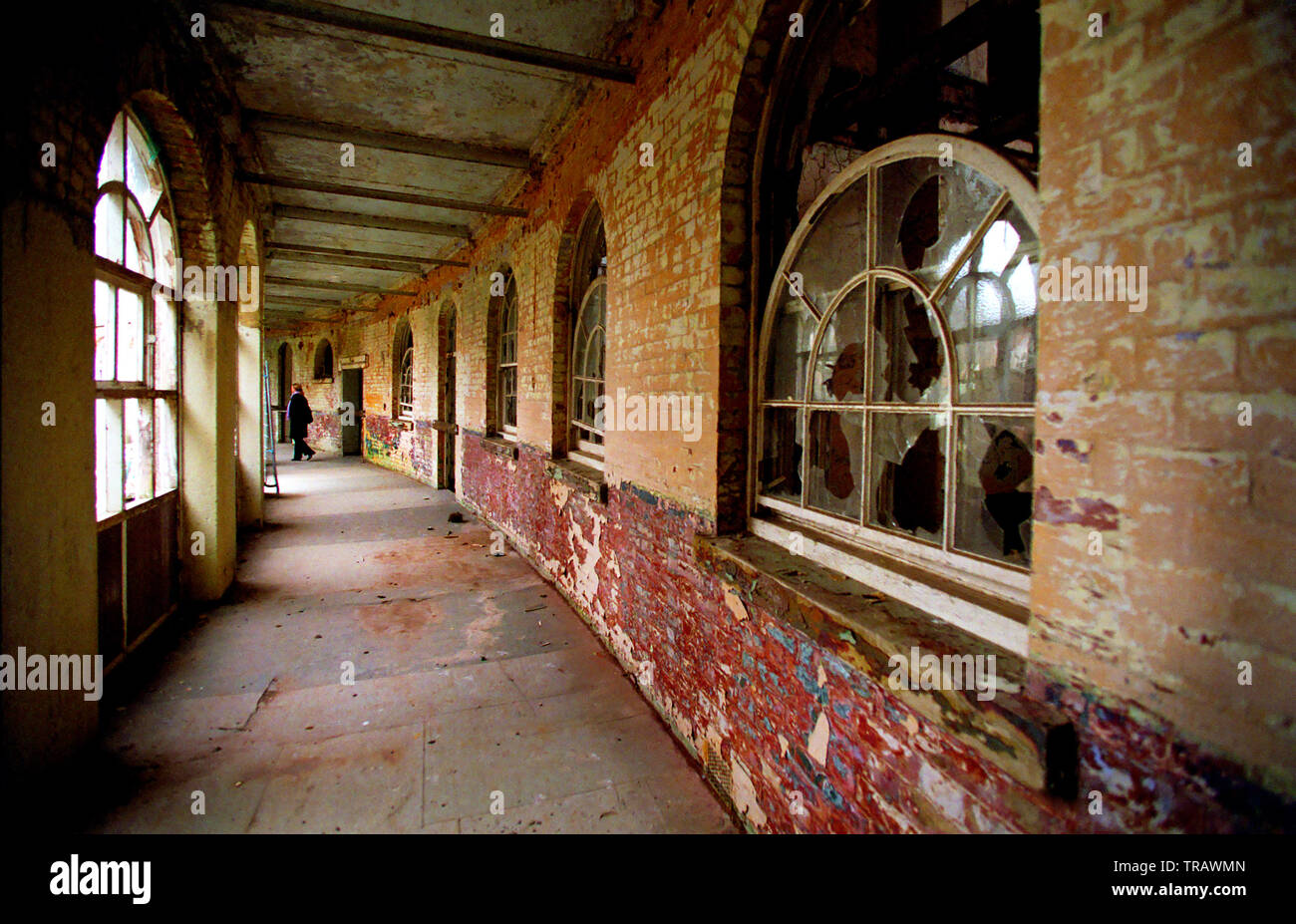 Exminster Hospital, the former mental health facility at Exminster ...