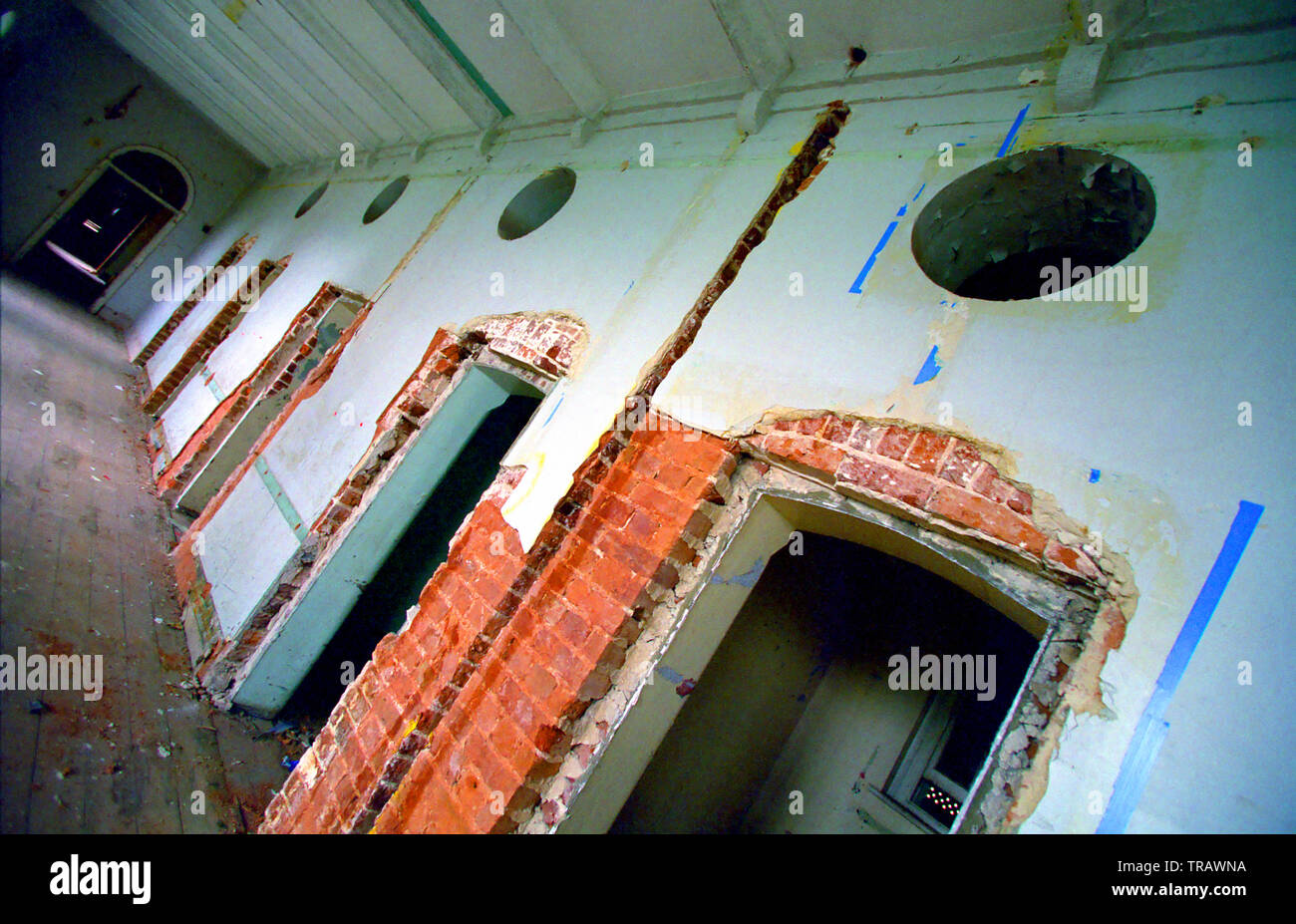 Exminster Hospital, the former mental health facility at Exminster ...