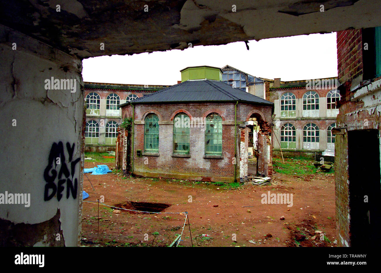 Exminster Hospital, the former mental health facility at Exminster ...