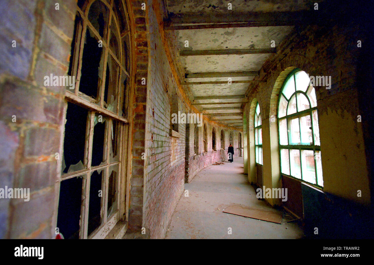 Exminster Hospital, the former mental health facility at Exminster ...