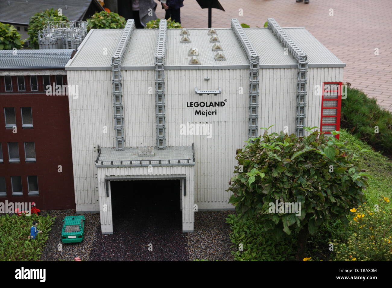 Lego lifelike brick house in Legoland Billund, Denmark Stock Photo - Alamy