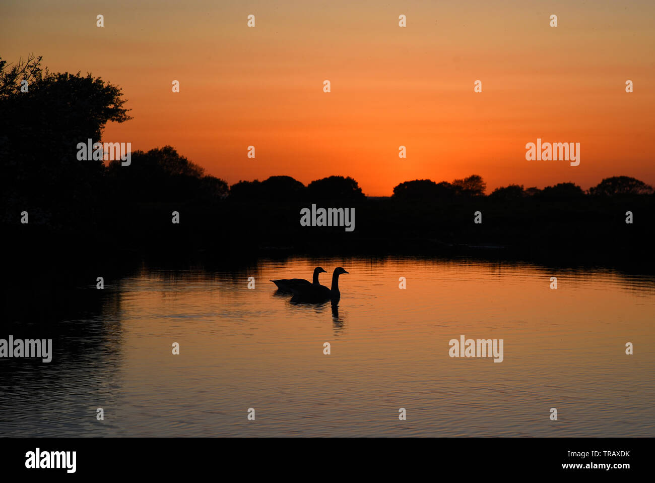 The colours of sunset hi-res stock photography and images - Alamy