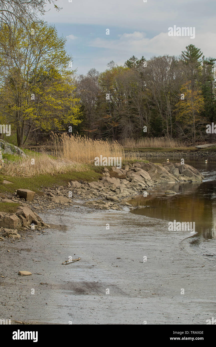 This is Ipswich River that flows in and out of Atlantic Ocean. Public ...