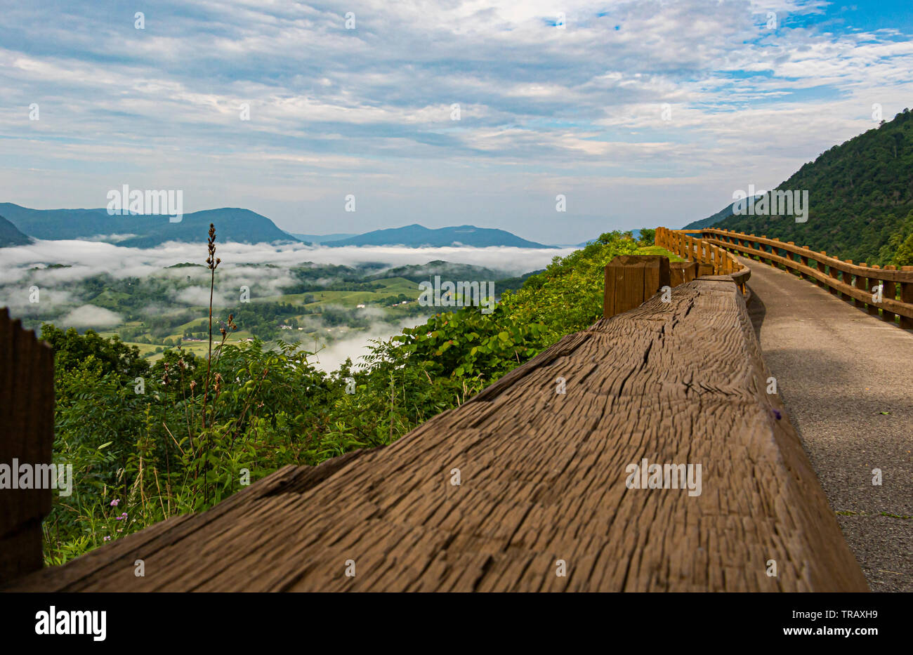 Stopped at the over look at Powell valley on my way to Wise, VA Took ...