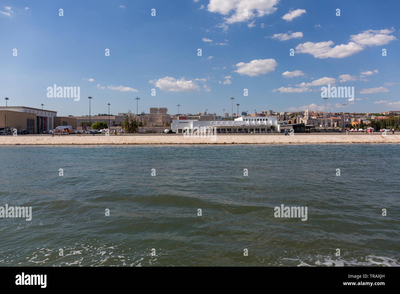 Waterfront Promenade, Belem, Lisbon Stock Photo - Alamy