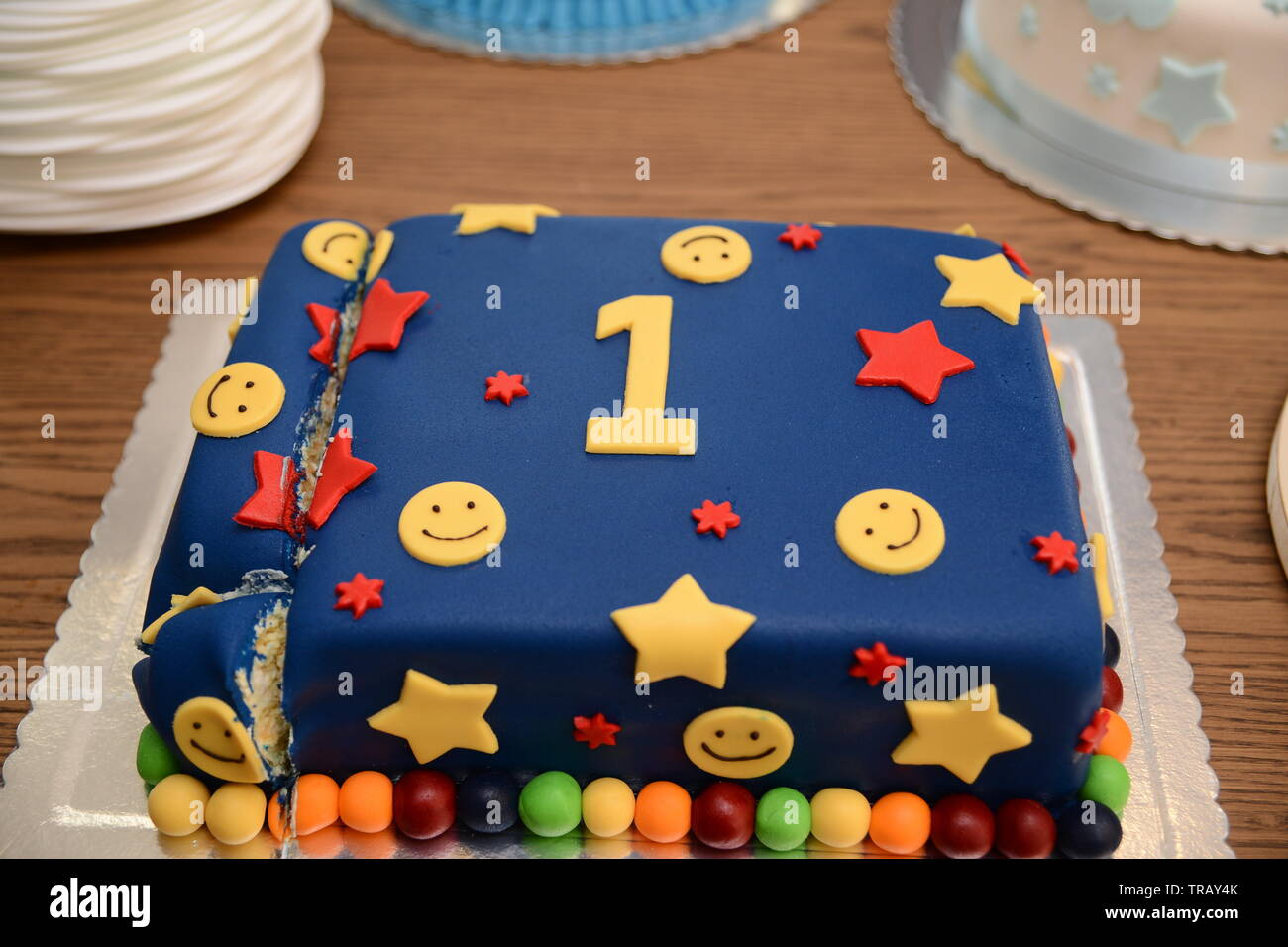 Decorated sweet table for a special event Stock Photo - Alamy
