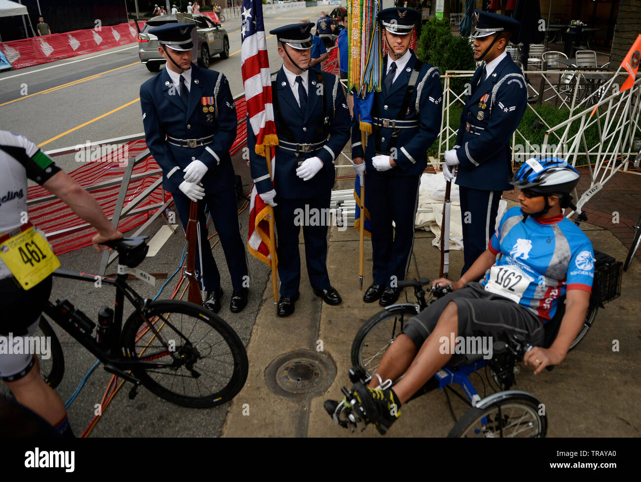 UNITED STATES - June 1, 2019: The 22nd Armed Forces Cycling Classic ...