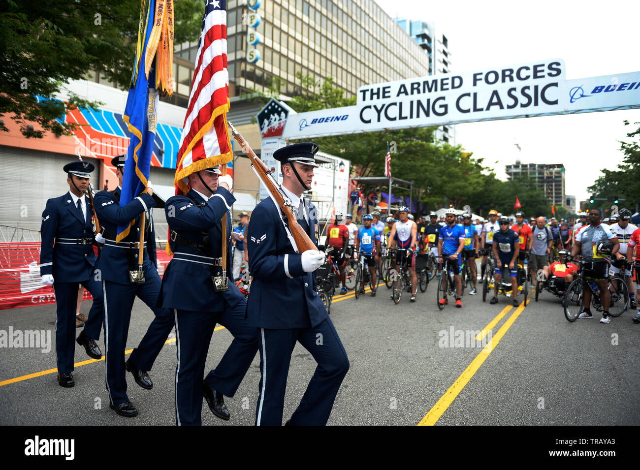 UNITED STATES - June 1, 2019: The 22nd Armed Forces Cycling Classic ...