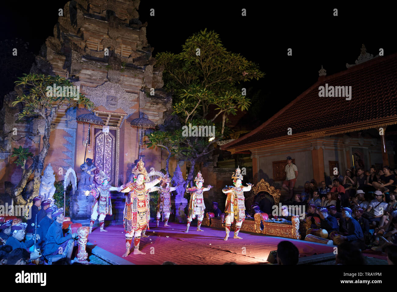 Jauk dance performance hi-res stock photography and images - Alamy