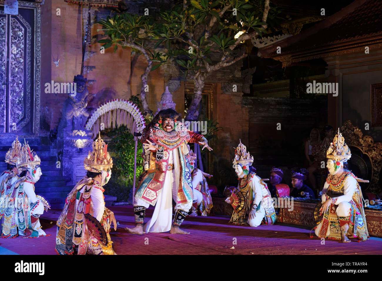 Ubud, Bali, Indonesia. 24th May, 2019. The dance performed by male ...