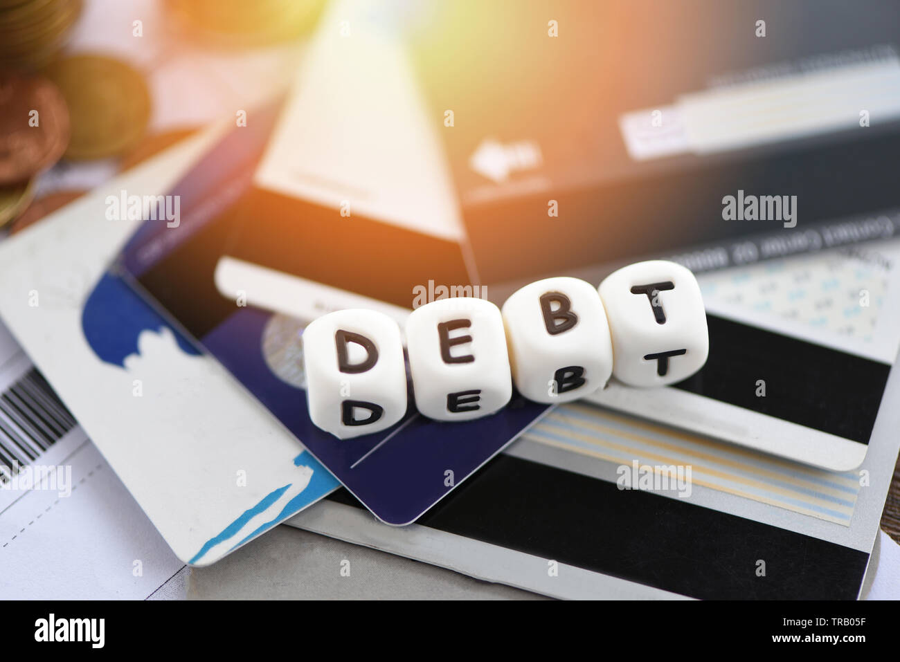 Debt credit card / Increased liabilities from exemption debt ...