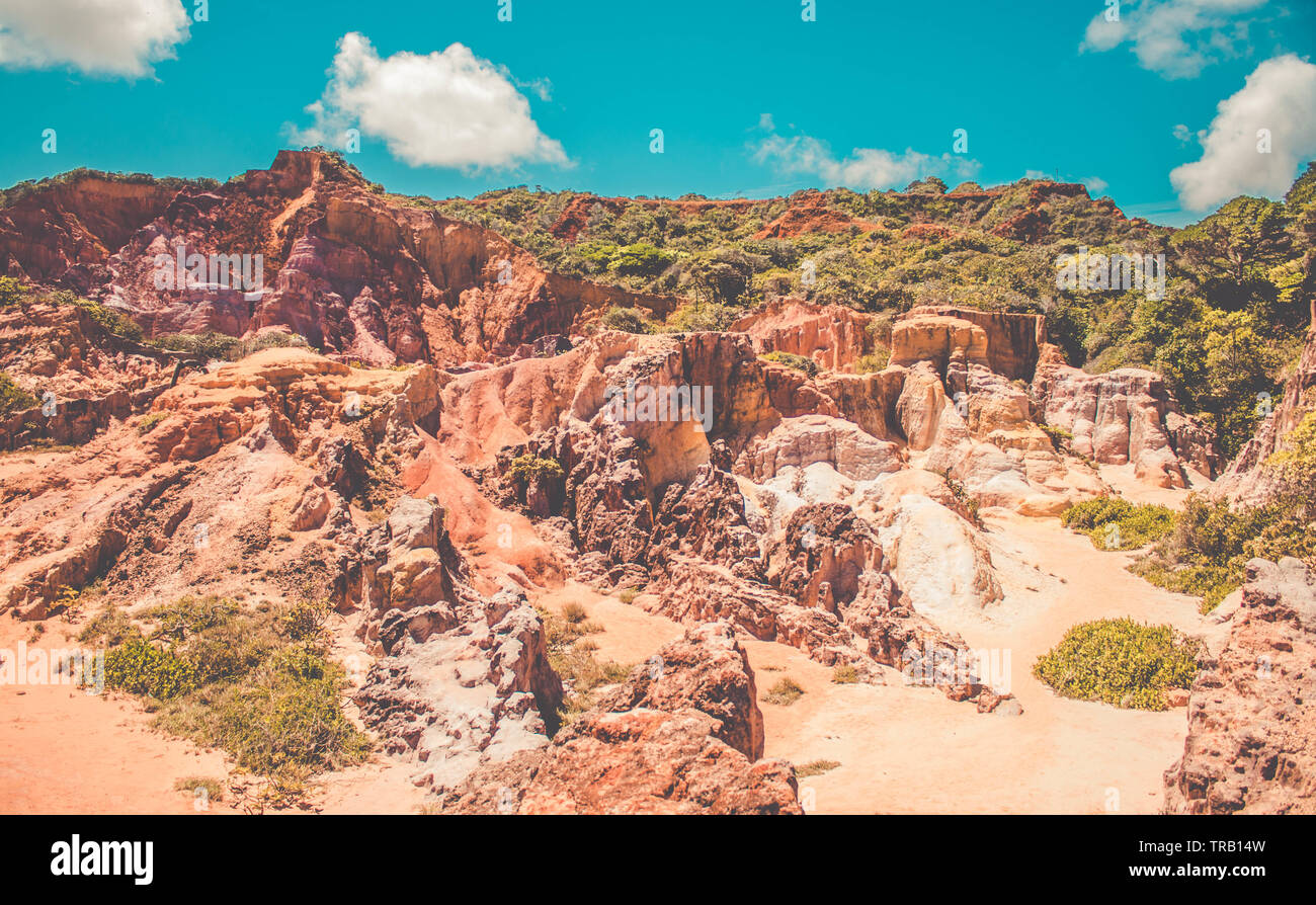 Brazil cliff beach hi-res stock photography and images - Alamy