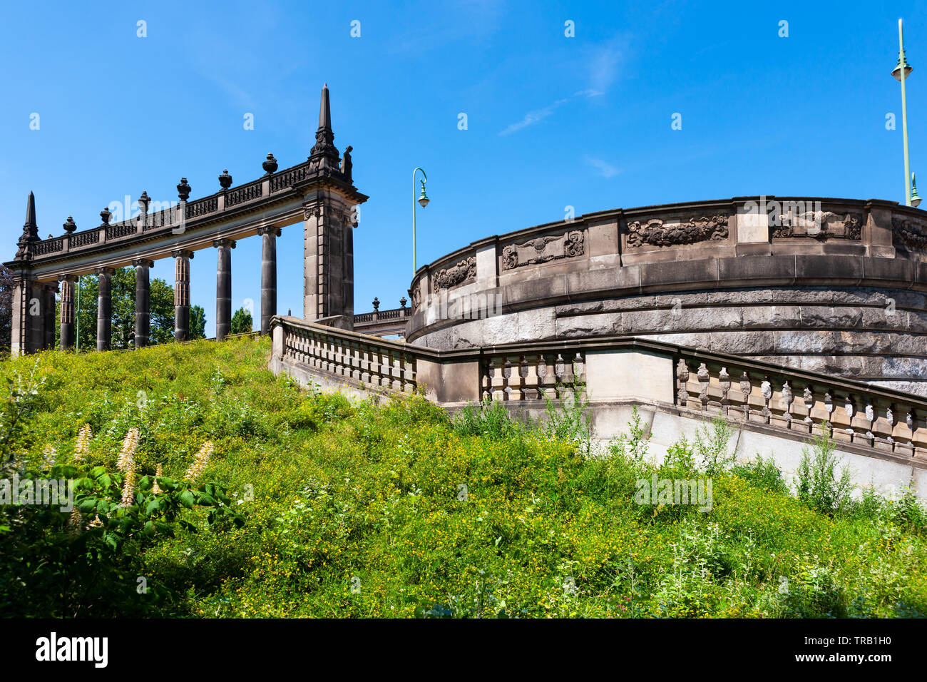 Column staircase hi-res stock photography and images - Alamy