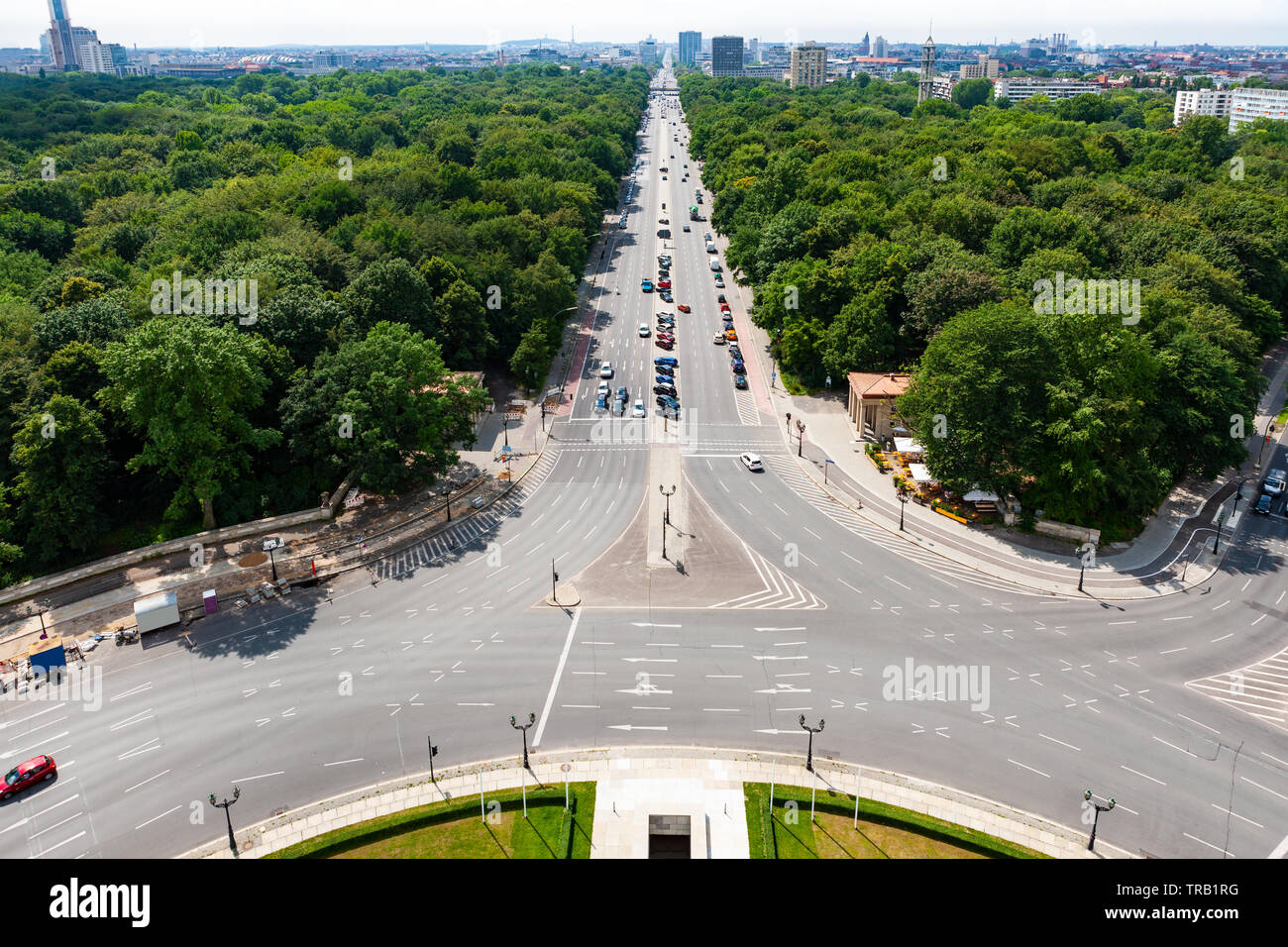 Berlin Tiergarten Aerial High Resolution Stock Photography and Images ...