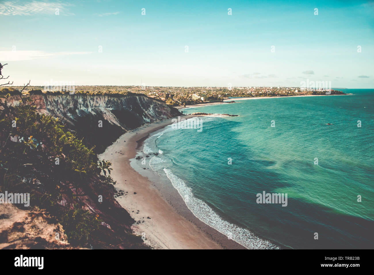 Brazil cliff beach hi-res stock photography and images - Alamy