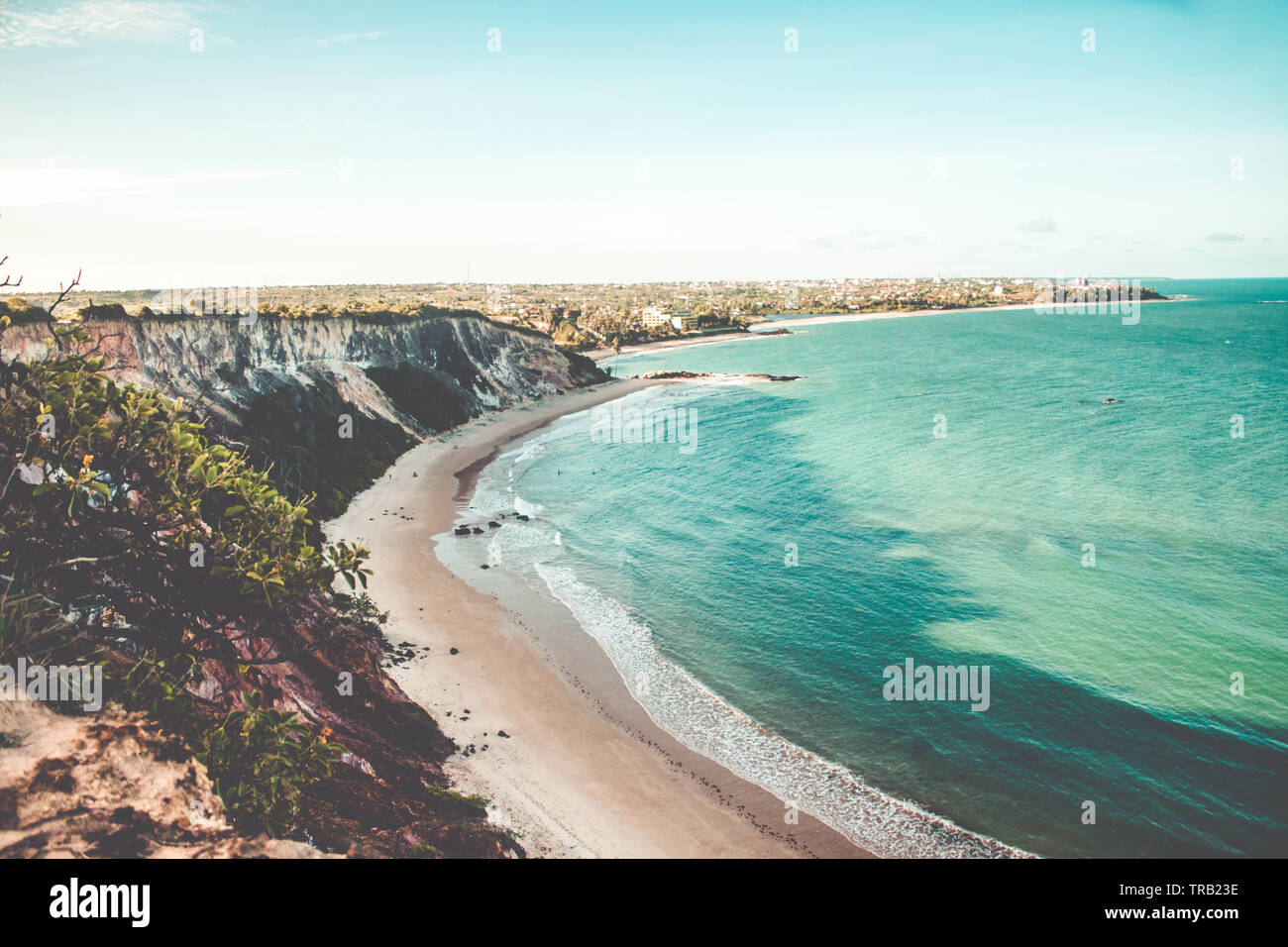 Brazil cliff beach hi-res stock photography and images - Alamy