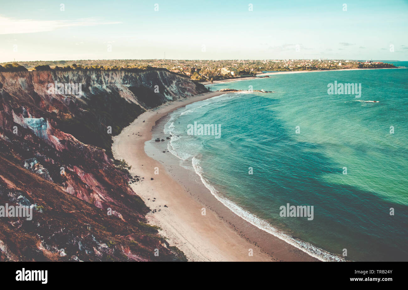 Brazil cliff beach hi-res stock photography and images - Alamy