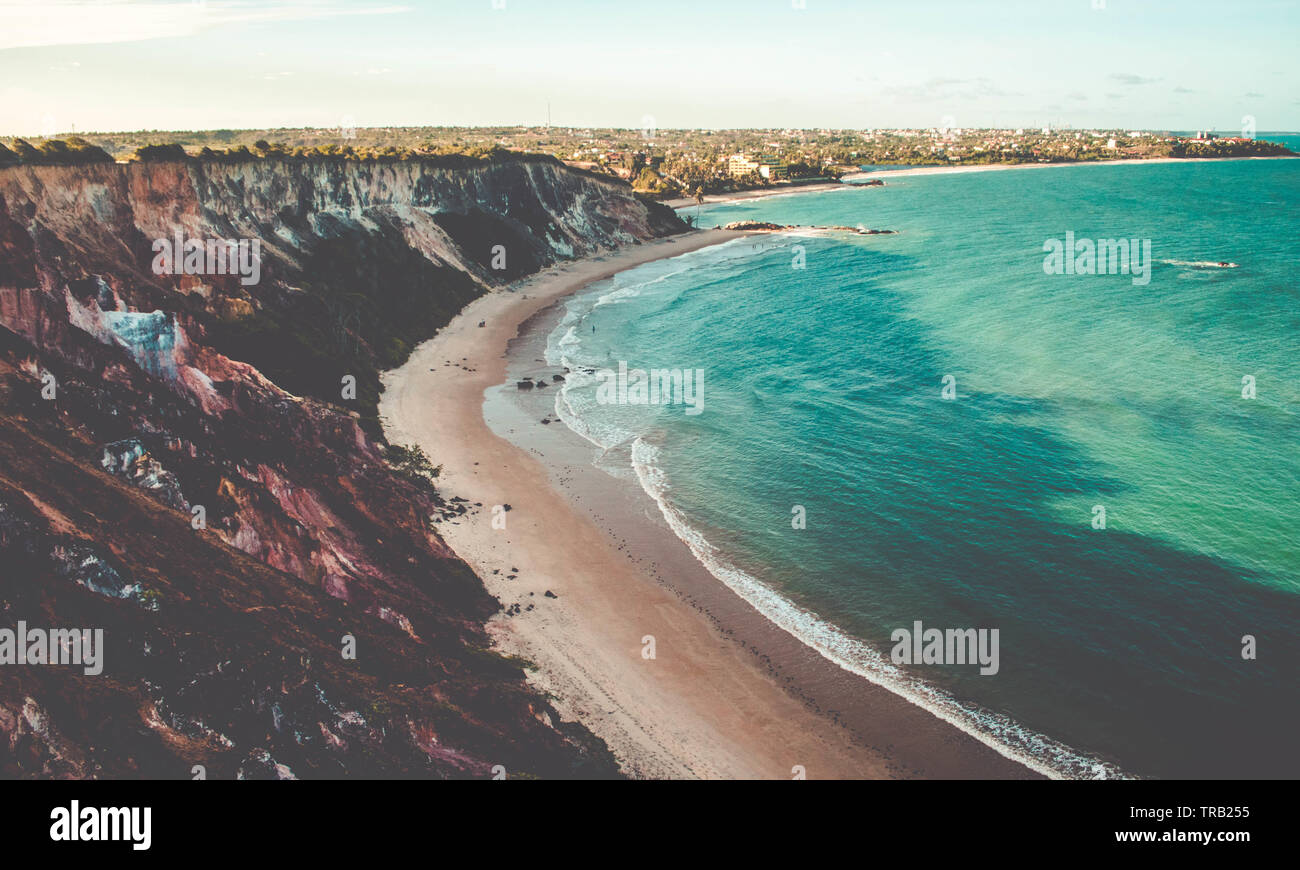 Brazil cliff beach hi-res stock photography and images - Alamy