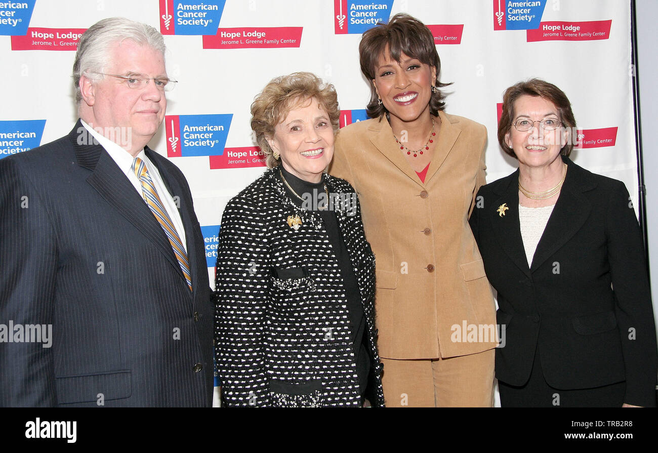 New York, USA. 4 March, 2008. Donald Distasio, Matilda Cuomo, Robin ...