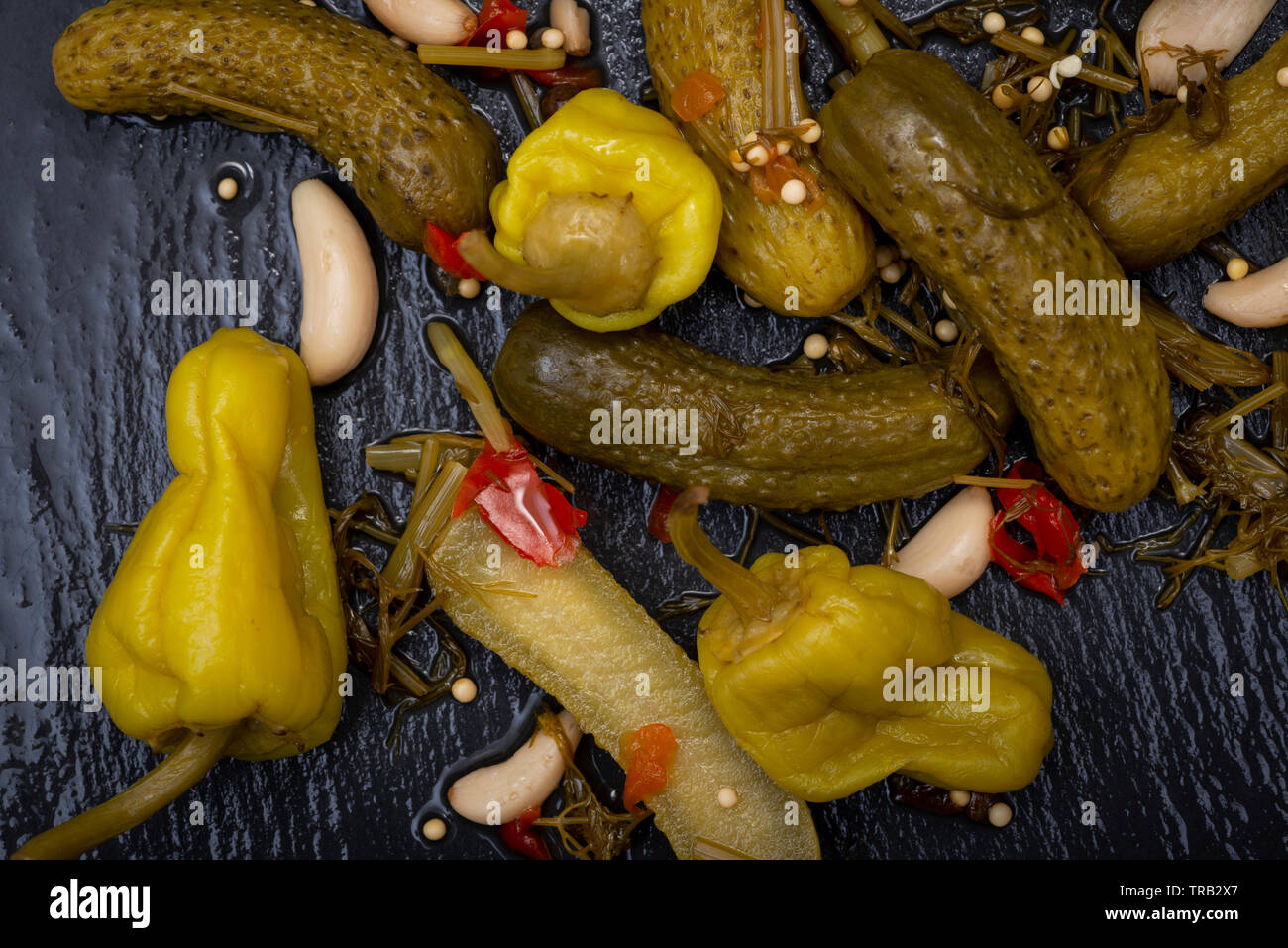 Cornichons (Mini French style Gherkin Cucumbers) and Pickled ...
