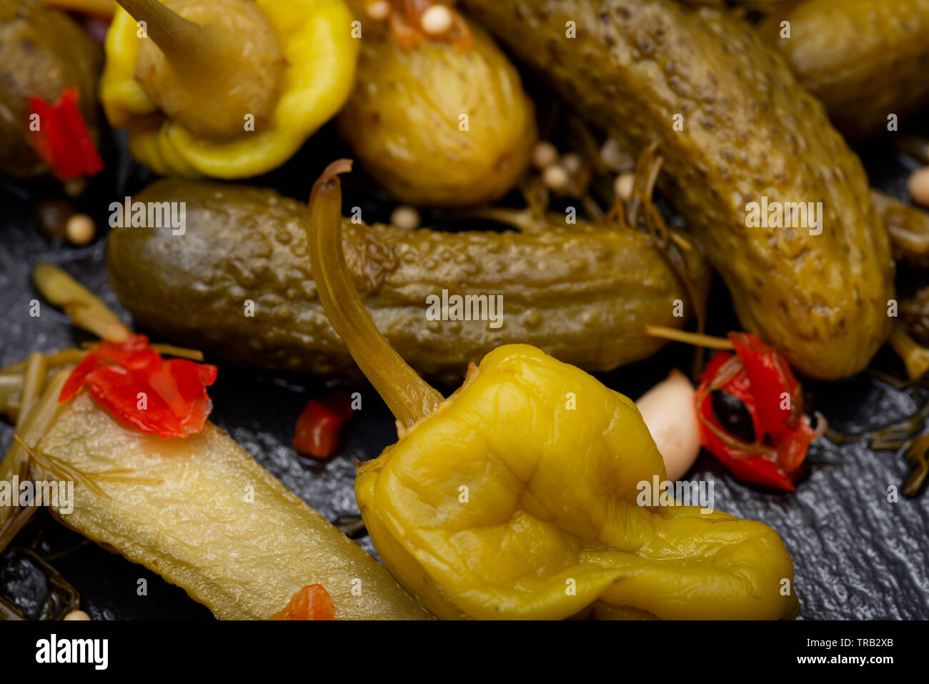 Cornichons (Mini French style Gherkin Cucumbers) and Pickled ...