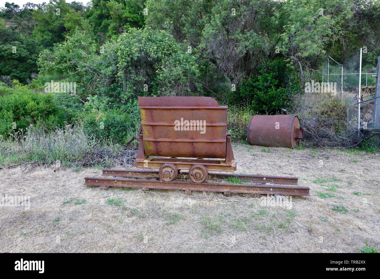 Almaden quicksilver Museum Stock Photo - Alamy