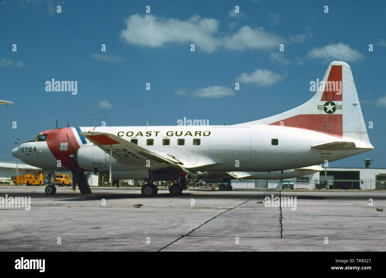 USCG US COAST GUARD Convair C-131A Samaritan Stock Photo - Alamy