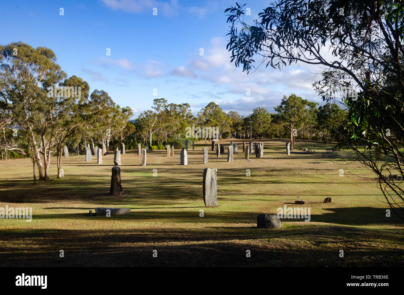 Stone Circle at Glen Innes, New South Wales, Australia Stock Photo - Alamy