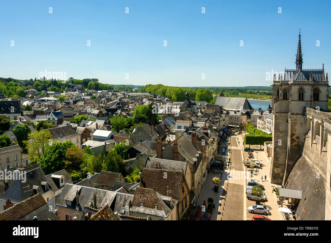 Leonardo da vinci tomb amboise hi-res stock photography and images - Alamy