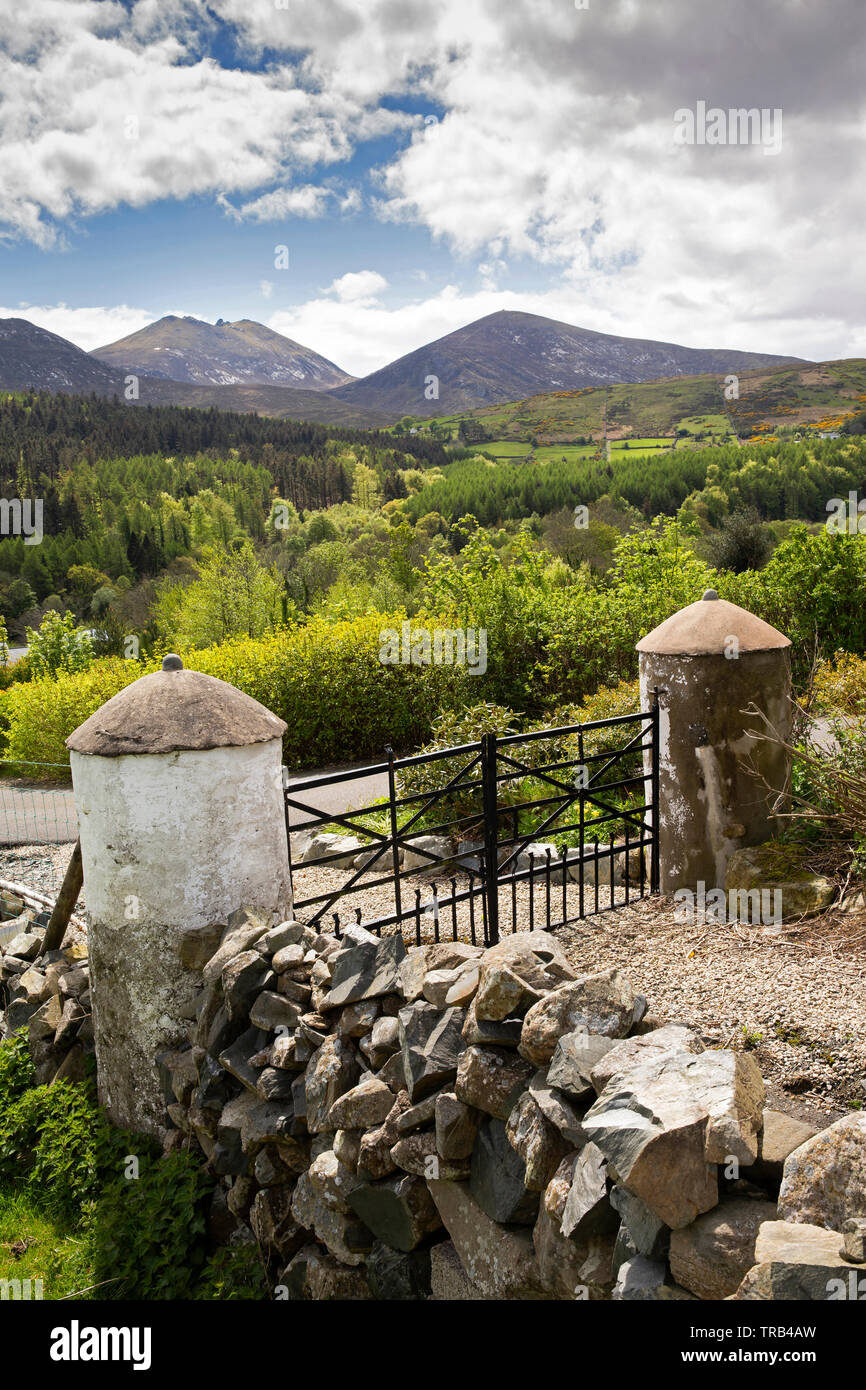 Northern Ireland, Co Down, Shimna River Valley, Clanachullion Bridge ...