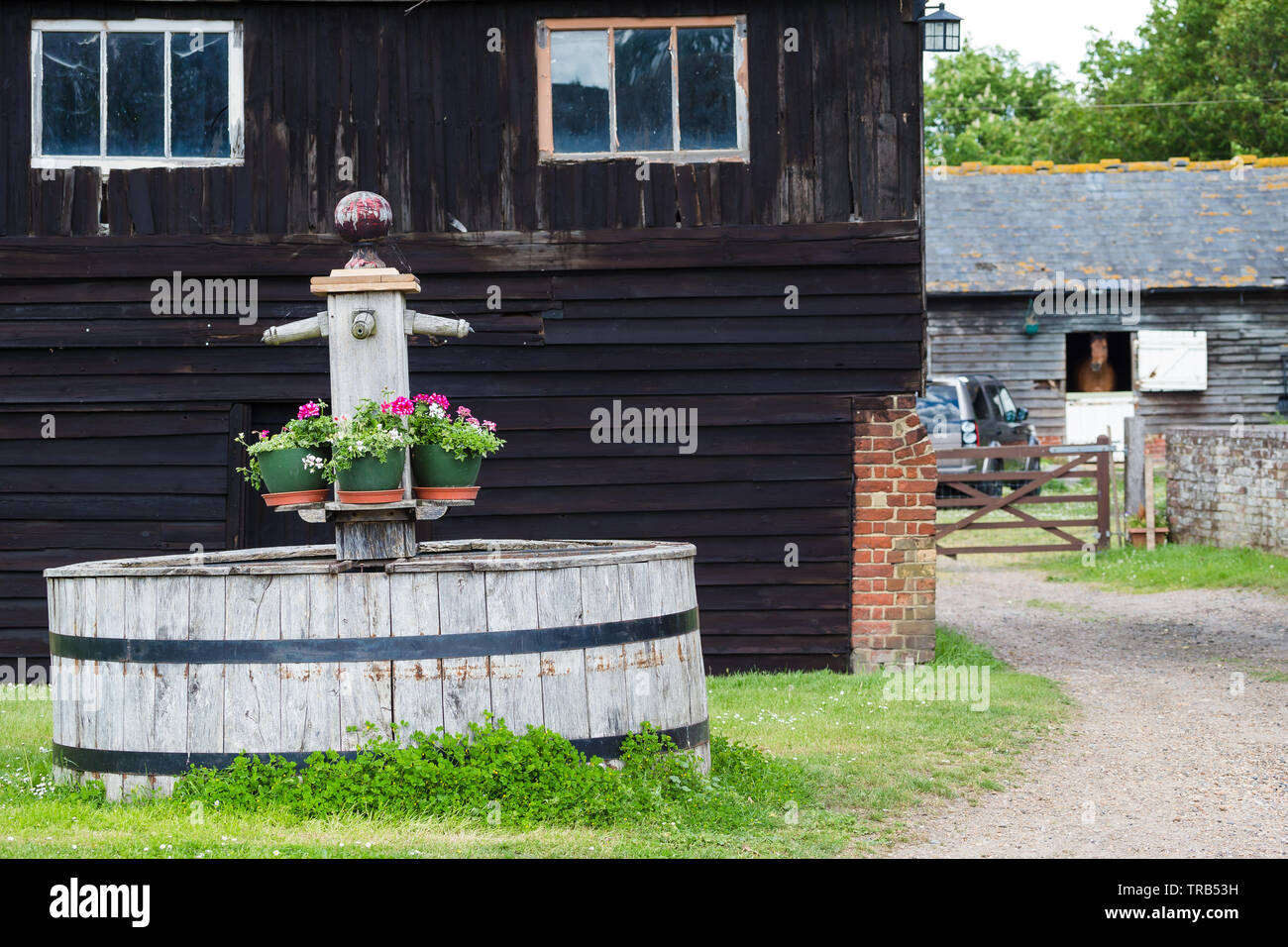 Old horse stable hi-res stock photography and images - Alamy