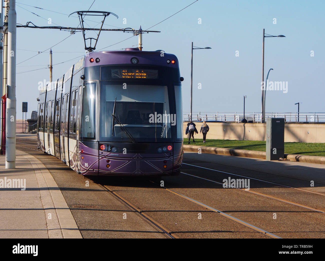 Blackpool tram hi-res stock photography and images - Alamy