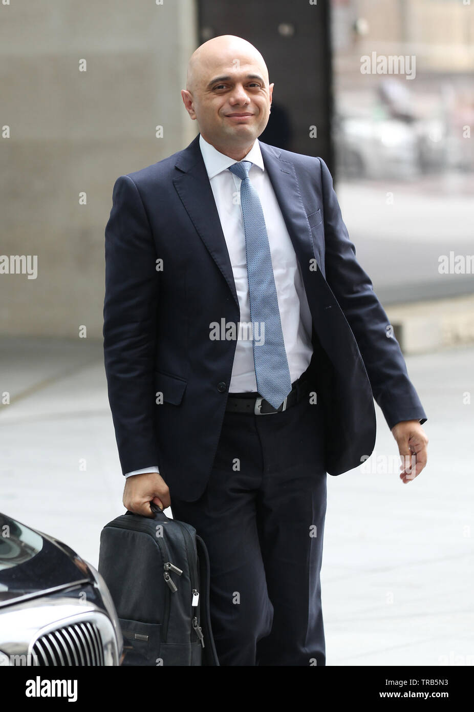 London, UK, 2nd June 2019. Sajid Javid Home Secretary of the United ...