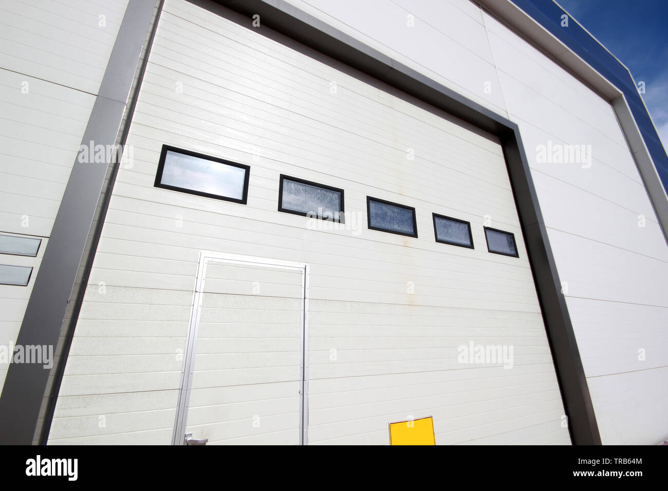 Shutter door factory Stock Photo - Alamy