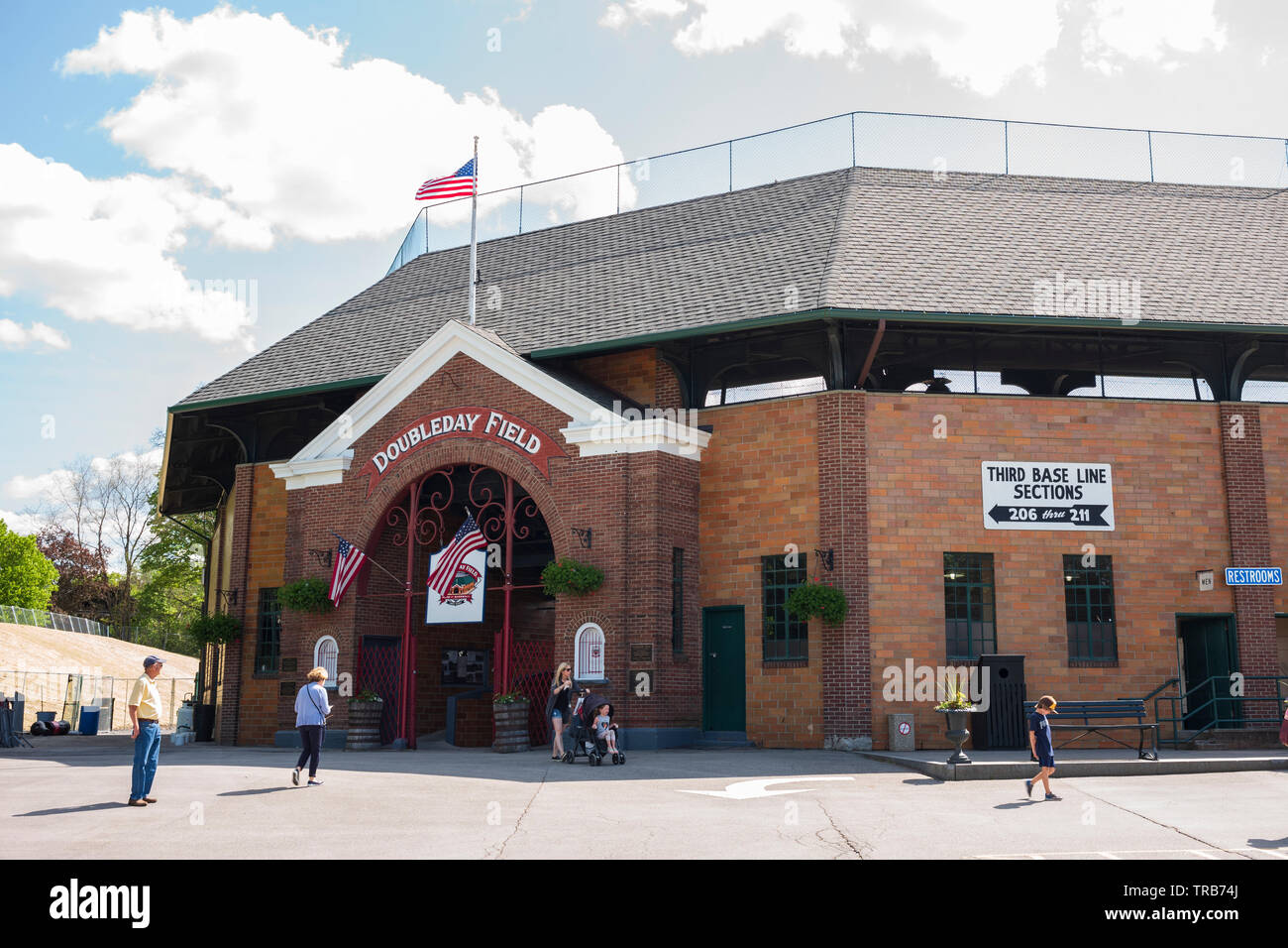 Doubleday Field is a baseball stadium in Cooperstown, New York named ...