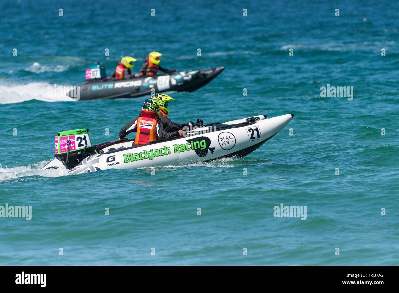 Spectacular racing action in the ThunderCat Racing Championship held at ...