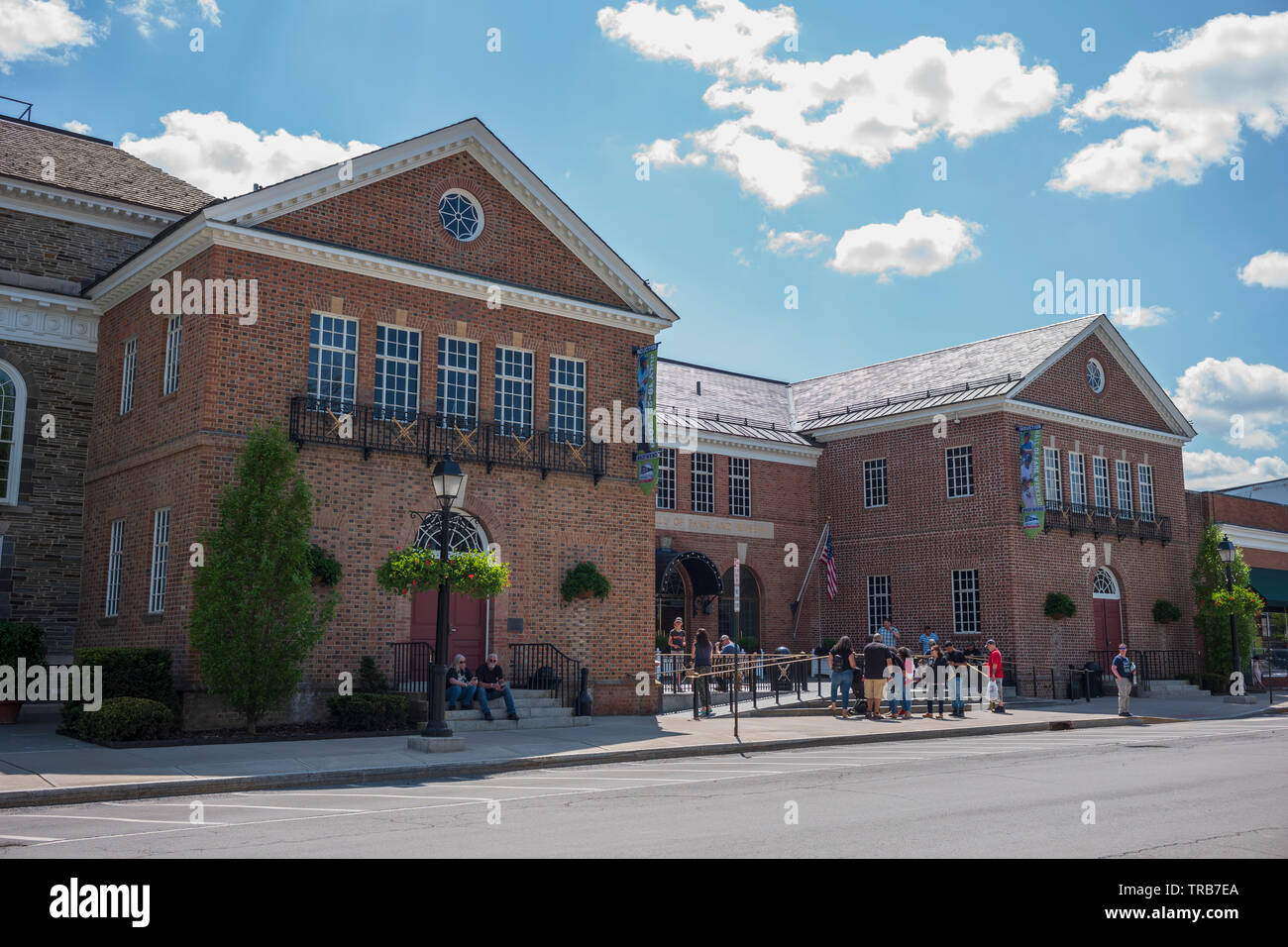 The National Baseball Hall of Fame and Museum in Cooperstown, New York ...