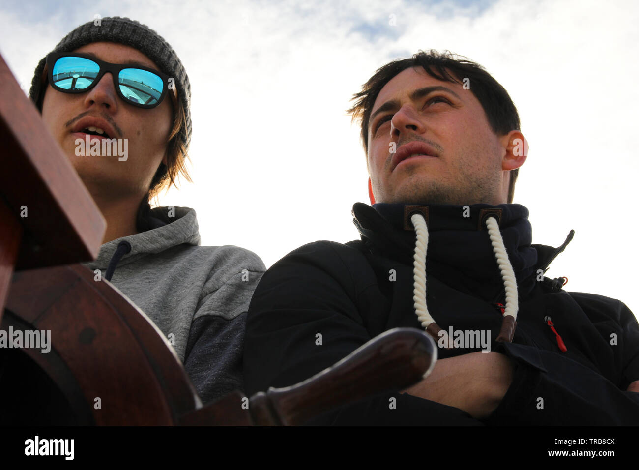 two young sailors Stock Photo - Alamy