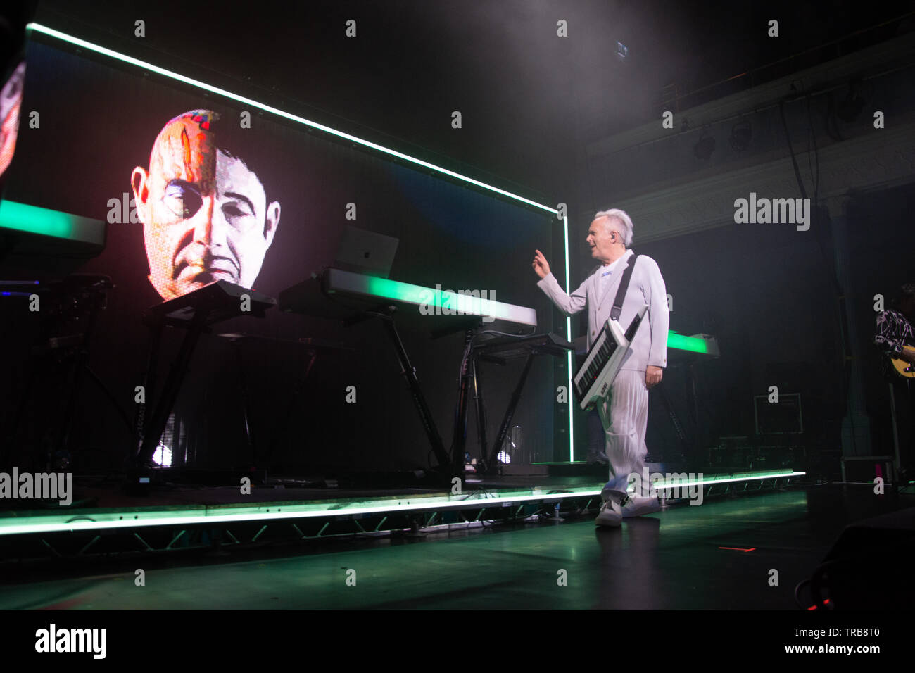 Photographs of Howard Jones at the Queens Hall Edinburgh Scotland. 35 ...