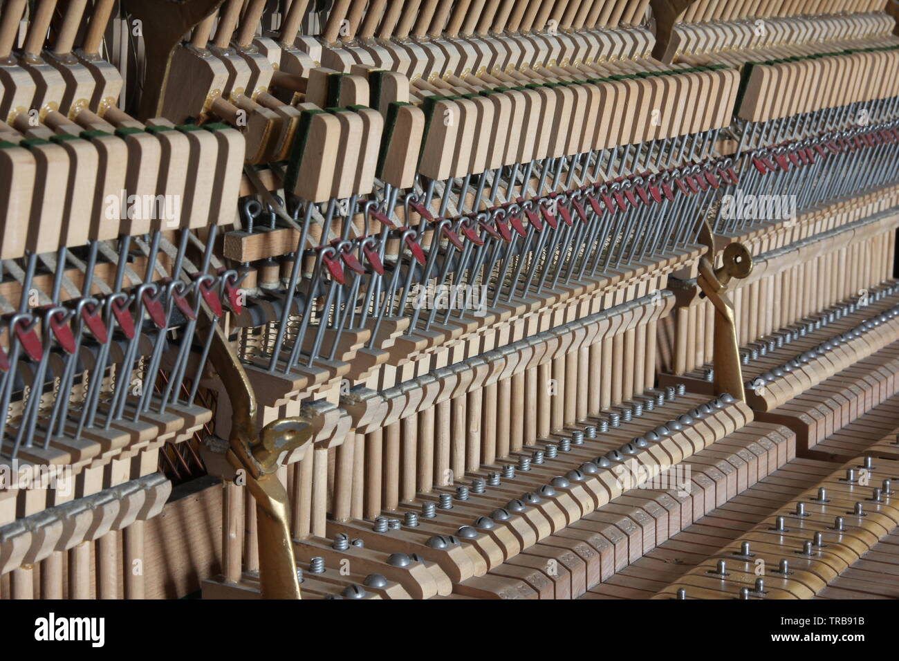 Inside a piano hi-res stock photography and images - Alamy