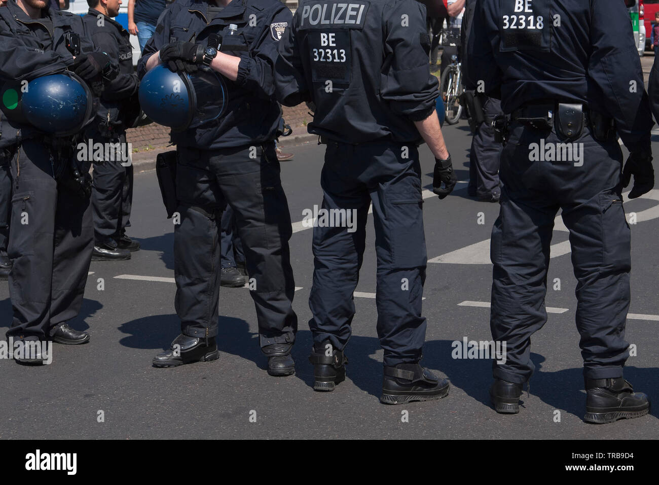 Police in Berlin, Germany Stock Photo - Alamy