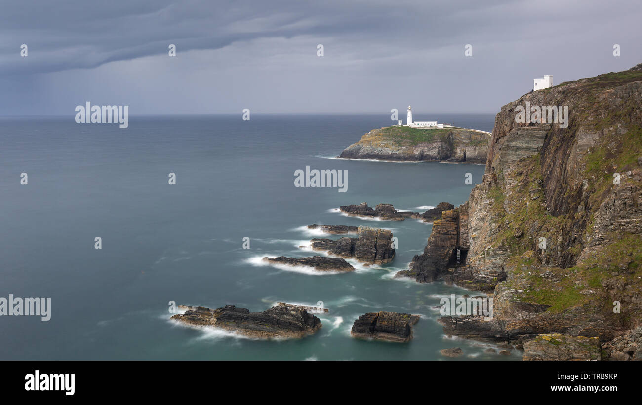South Stack Lighthouse, Gogarth Stock Photo - Alamy