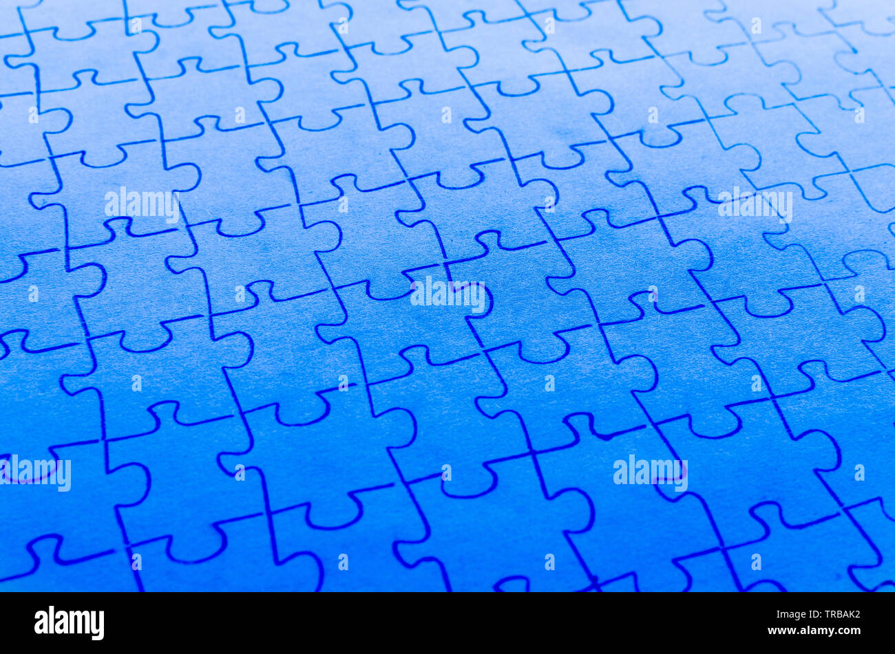 Assembled puzzle pieces empty hi-res stock photography and images - Alamy
