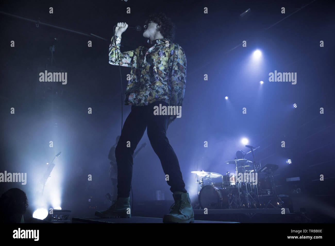 Don Broco Live at Manchester Academy 2018 Stock Photo - Alamy