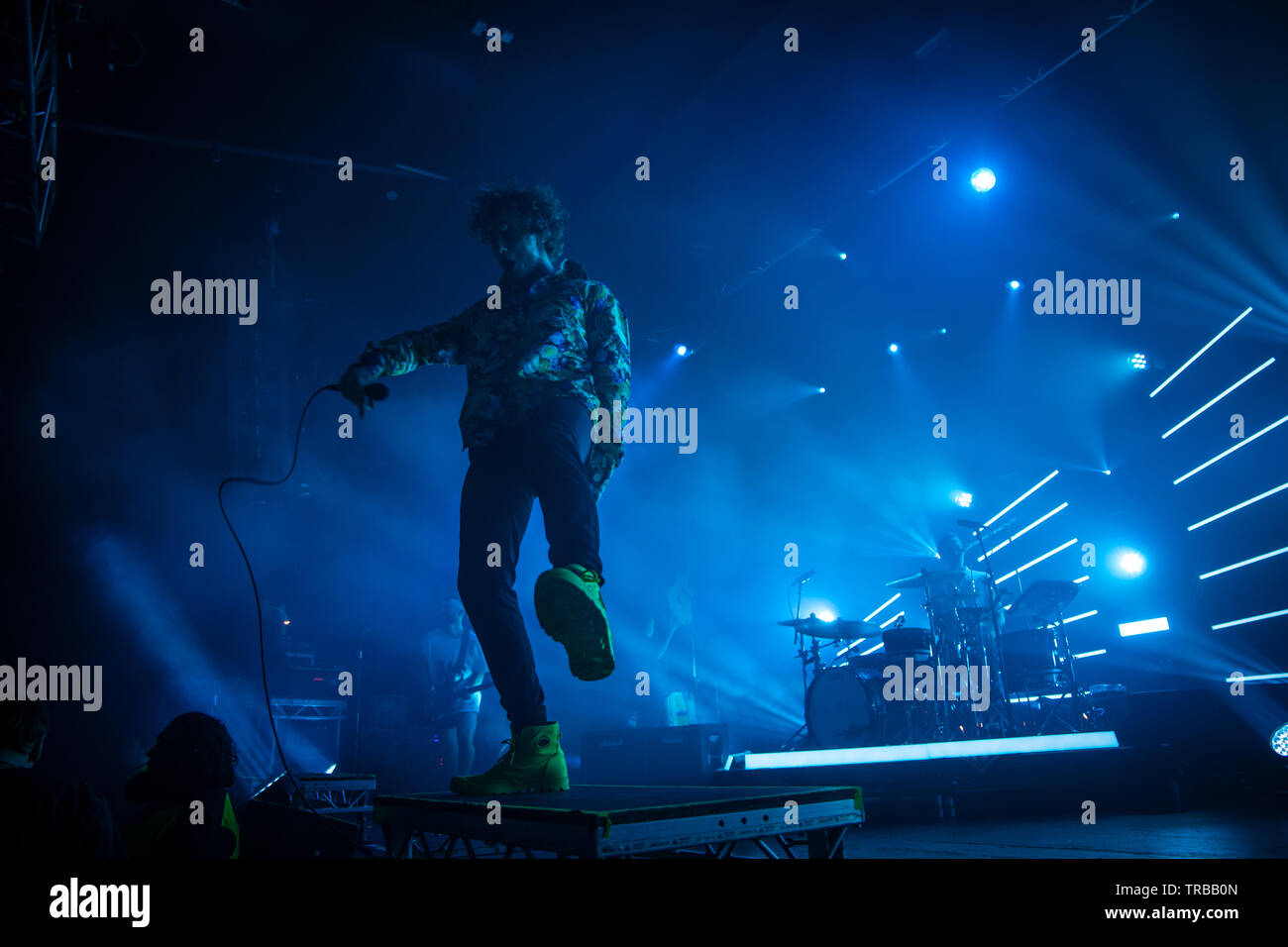 Don Broco Live at Manchester Academy 2018 Stock Photo - Alamy