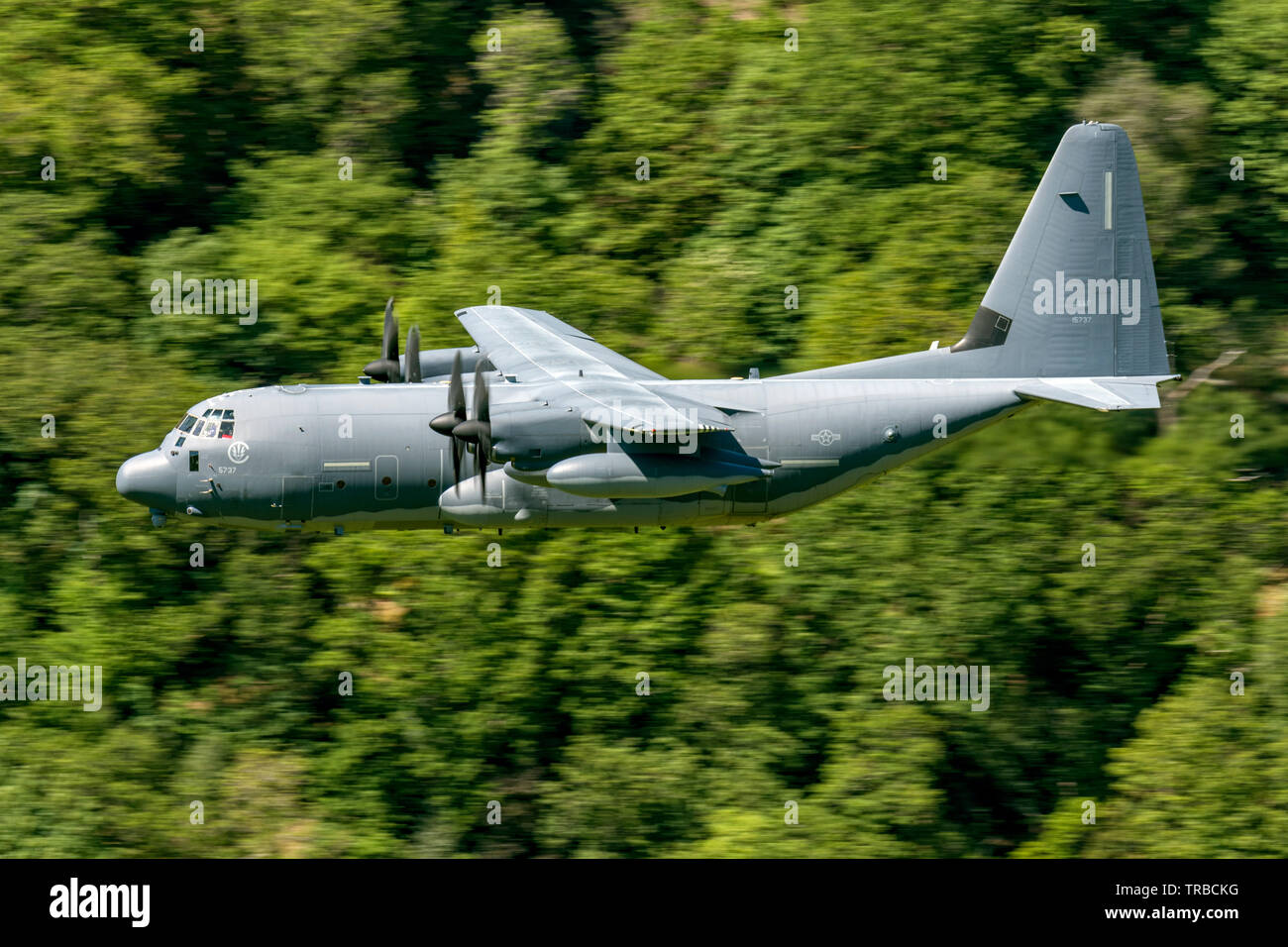 USAF MC130J aircraft of "Boston Flight" from RAF Mildenhall low level ...
